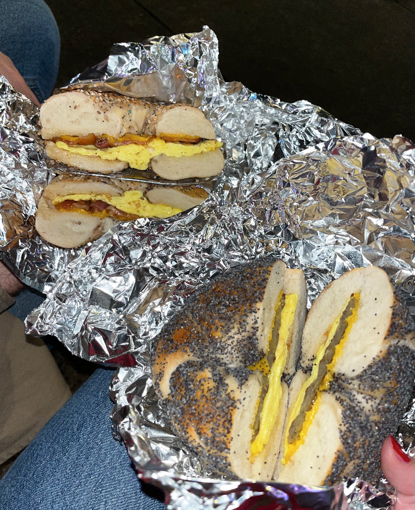 Bagel Review With Claire And Luke: Sid Booker’s Shrimp Corner ...